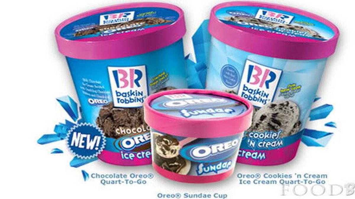 Baskin Robbin ice cream