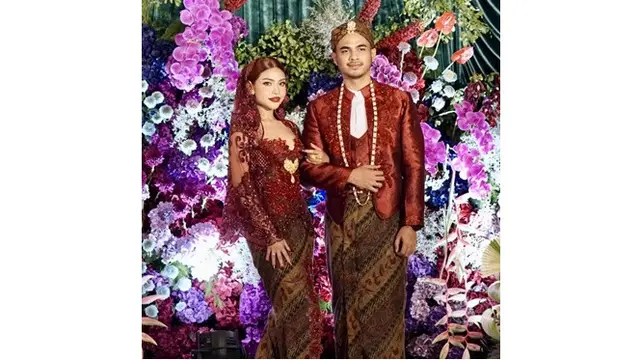 6 Potret Pernikahan Adrian Hashfi Adik Marshanda, Penuh Kebahagiaan ...