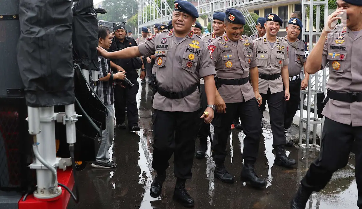 FOTO: Pasukan Brimob Gelar Apel Sambut Asian Games hingga Hari Buruh ...