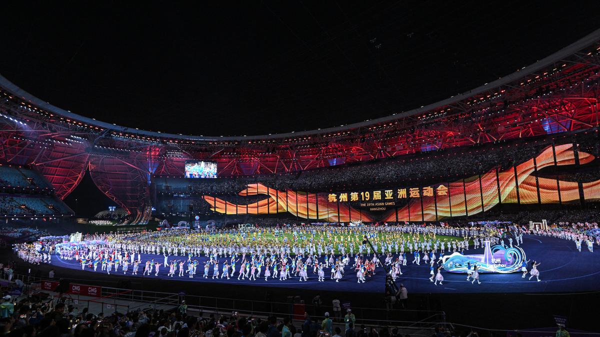 Api Kaldron Dipadamkan dengan Teknologi Canggih, Asian Games 2022 Resmi ...