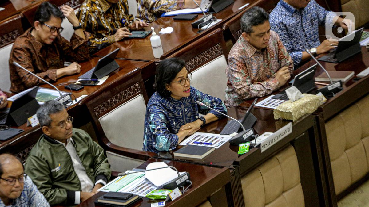 Menteri Keuangan Sri Mulyani Bahas Dana Bagi Hasil Bersama Komisi XI DPR - Foto Liputan6.com