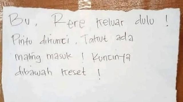 6 Tulisan Peringatan untuk Maling di Tempat Umum Ini Bikin Tepuk Jidat ...