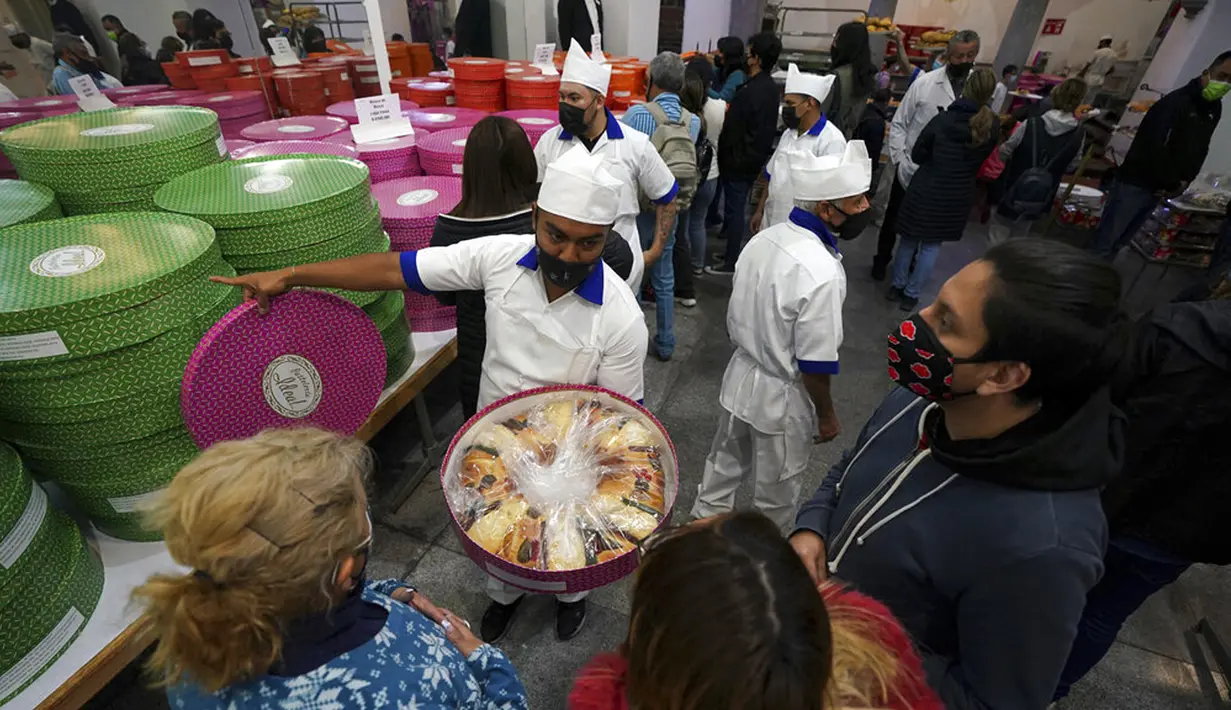 FOTO: Kue Tradisional Rosca de Reyes Populer Jelang Hari Tiga Raja ...