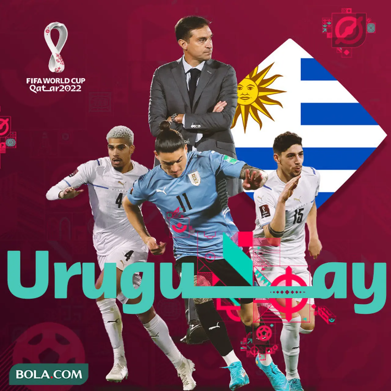 Pelatih Timnas Uruguay Yakin Bisa Bicara Banyak di Piala Dunia Qatar - Bola Liputan6.com