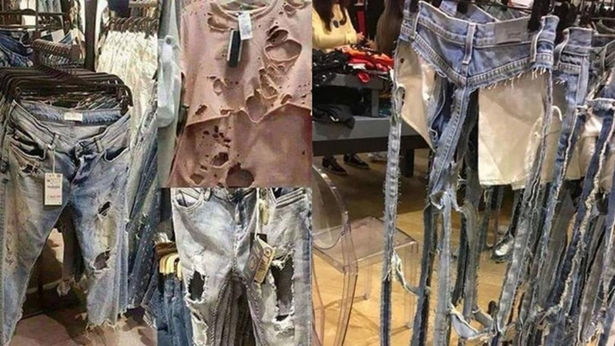 6 Potret Celana Jeans yang Absurd Banget, Desain Anti-Mainstream
