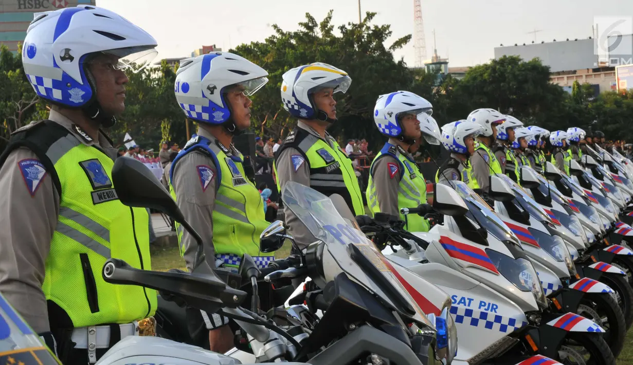 FOTO: Semarang Gelar Apel Pasukan Pengamanan Lebaran 2019 - Foto ...