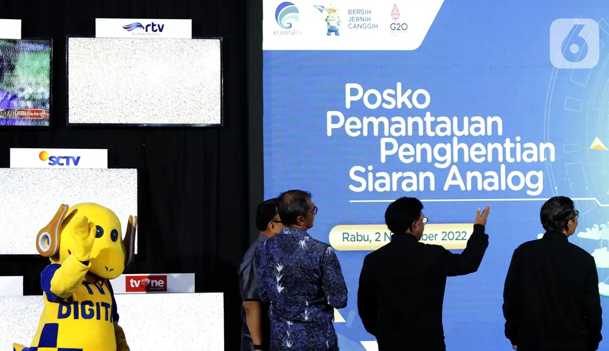 Siaran TV Analog Resmi Dihentikan - Foto Liputan6.com