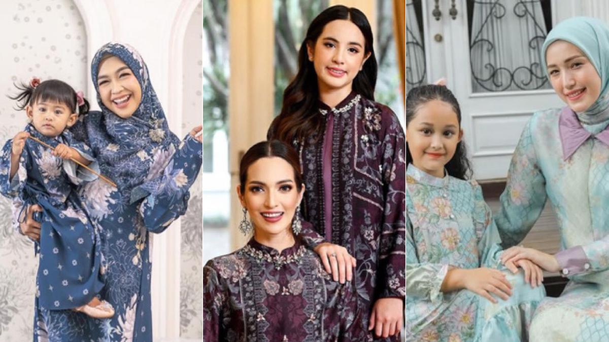8 Ide Baju Lebaran yang Kompak Bersama Anak Perempuan dari Para ...