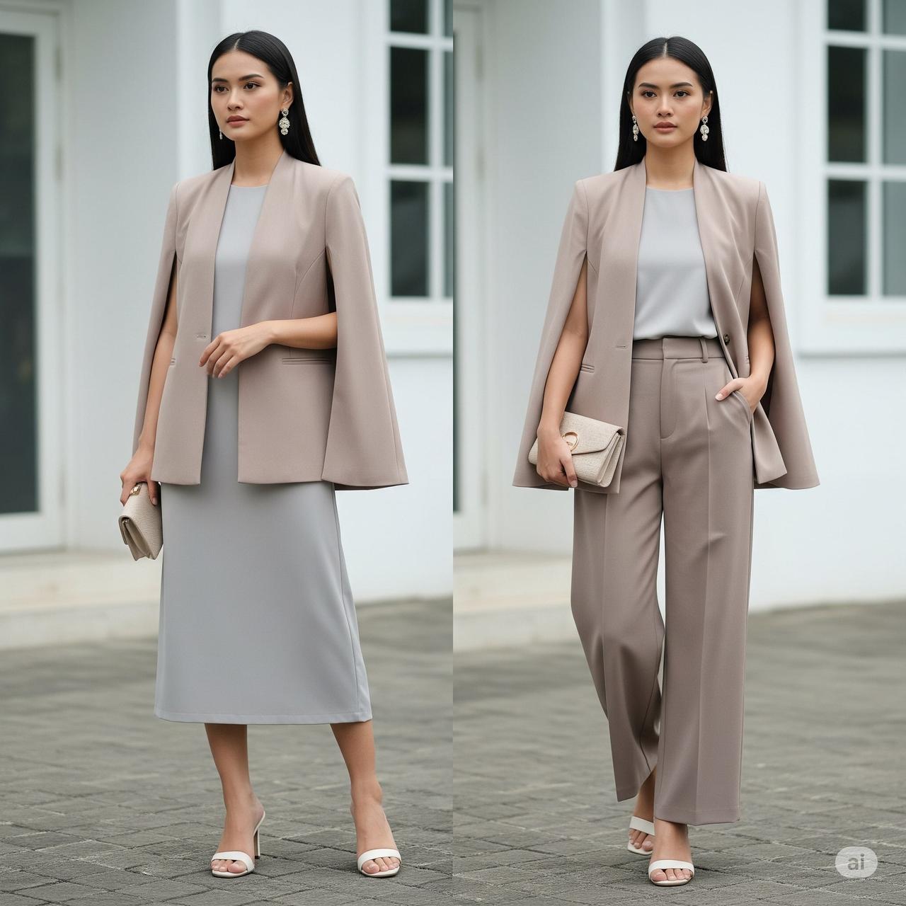 10 Model Jas Wanita yang Nyaman untuk Iklim Tropis, Tetap Elegan dan ...