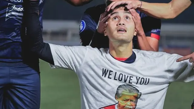 Deretan Selebrasi Sarat Makna M. Rafli Bersama Arema FC dan Timnas ...