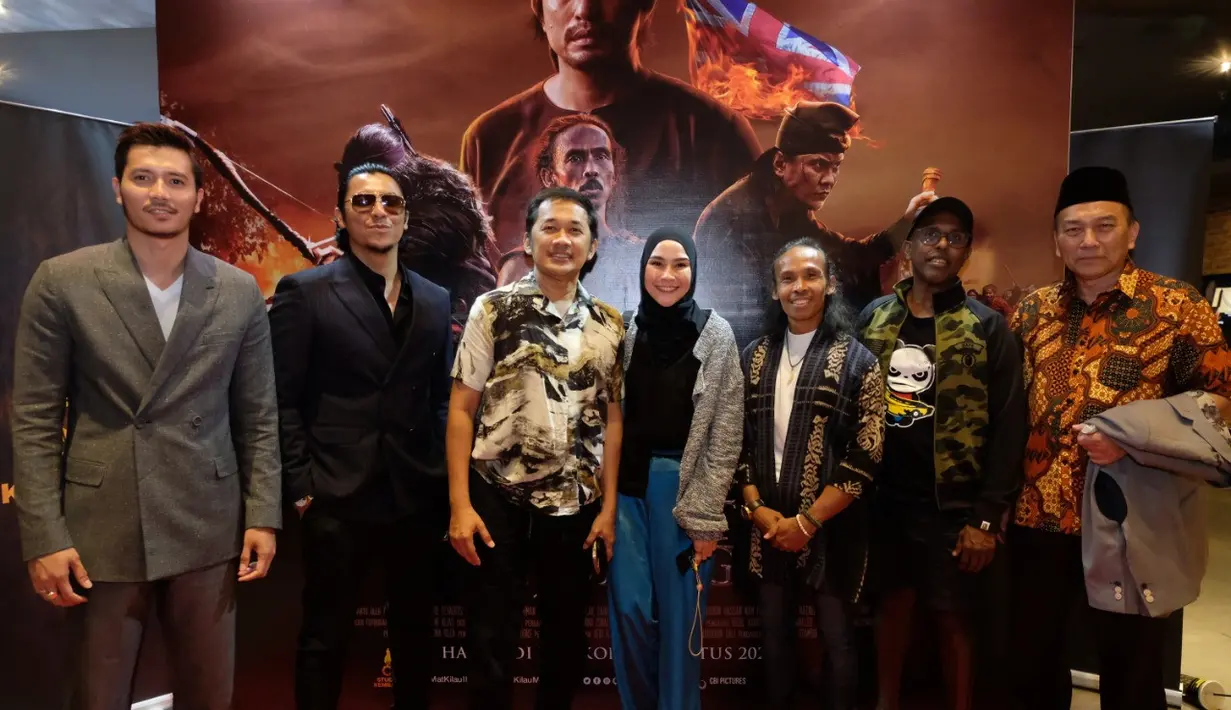 Gaya Yayan Ruhian di Karpet Merah Film Mat Kilau di Indonesia, Terlaris Dalam Sejarah Sinema ...