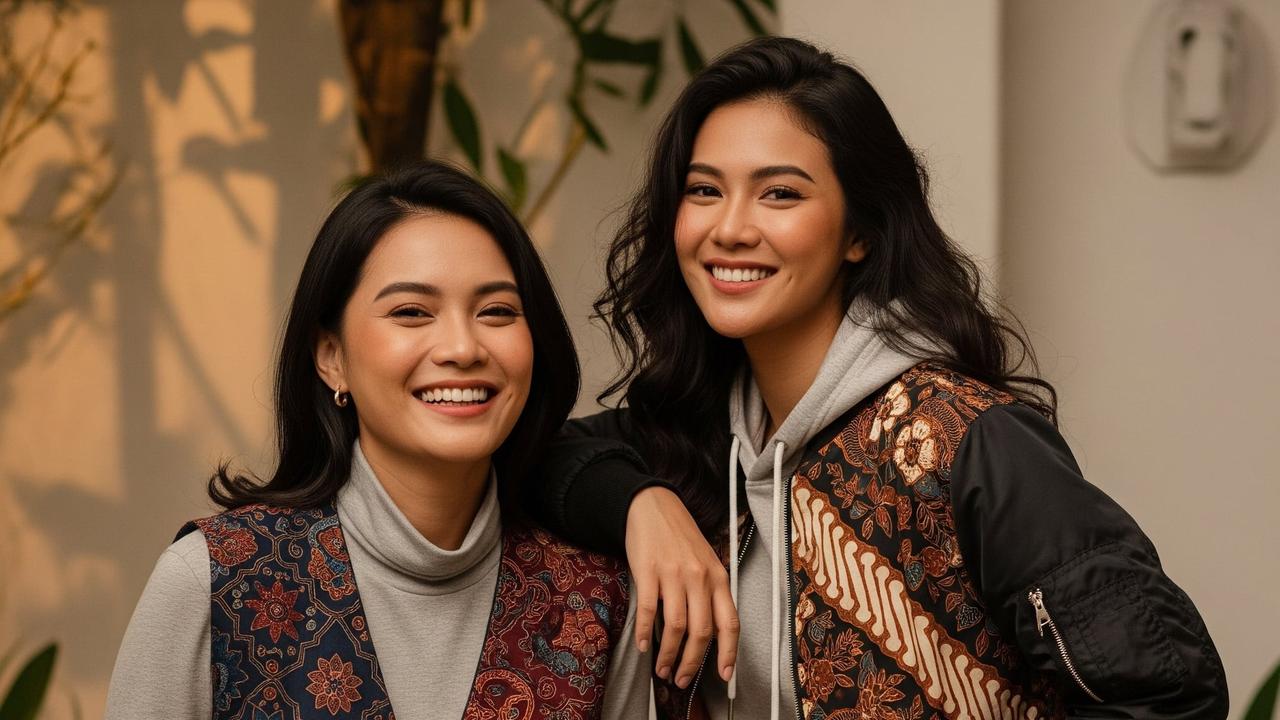15 Outer Batik Wanita Layering Terbaik di 2025, Stylish, Unik, dan ...