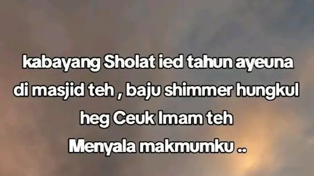 6 Meme Baju Shimmer yang Jadi Tren Lebaran 2024 Ini Kocak - Hot Liputan6.com