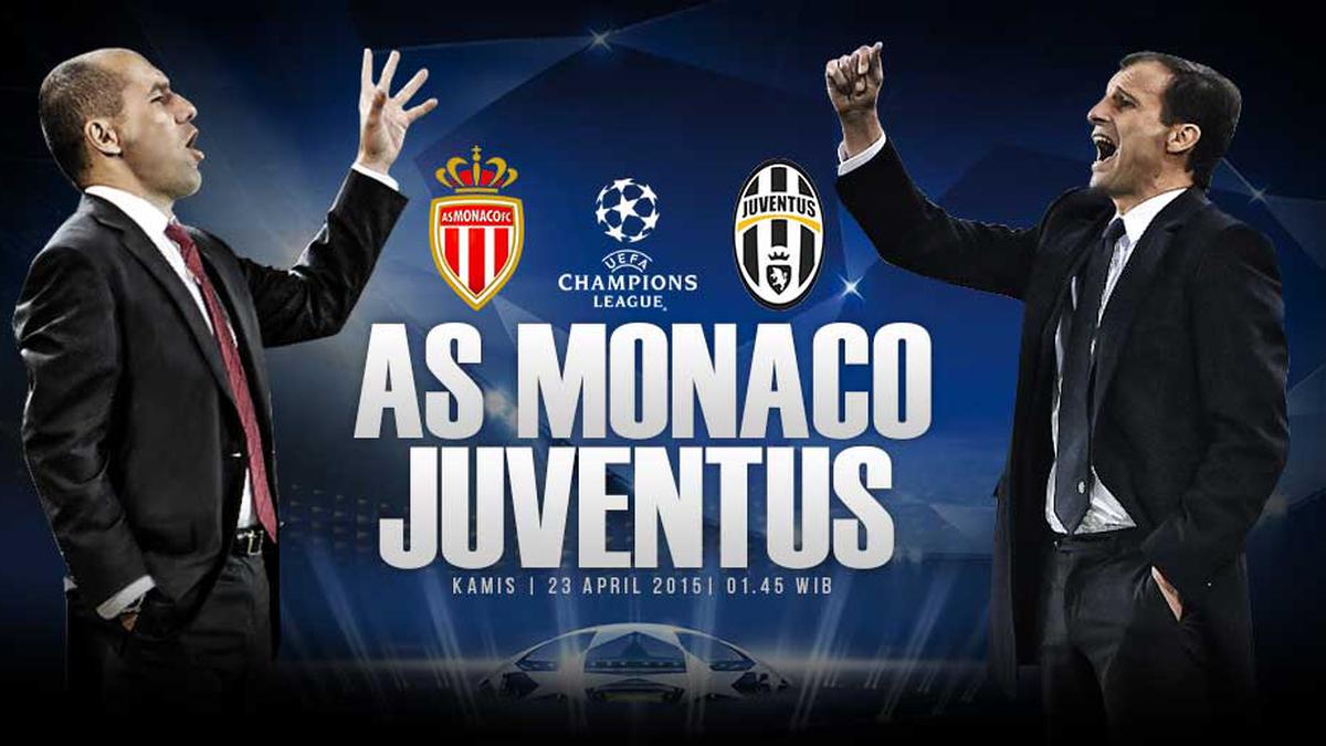 Susunan Pemain AS Monaco Melawan Juventus - Bola Liputan6.com