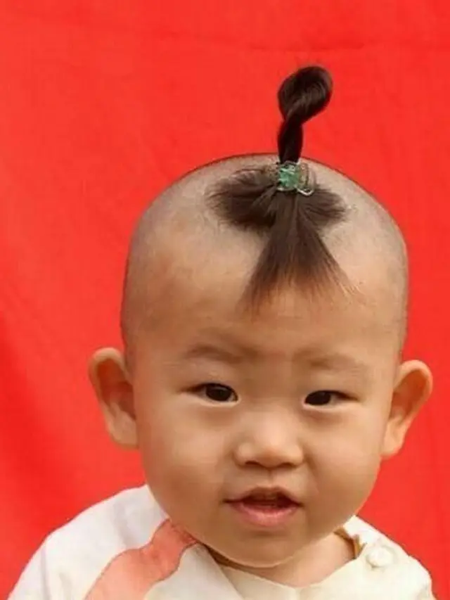 6 Potret Potongan Rambut Anak Kecil Ini Nyeleneh Abis - Hot Liputan6.com