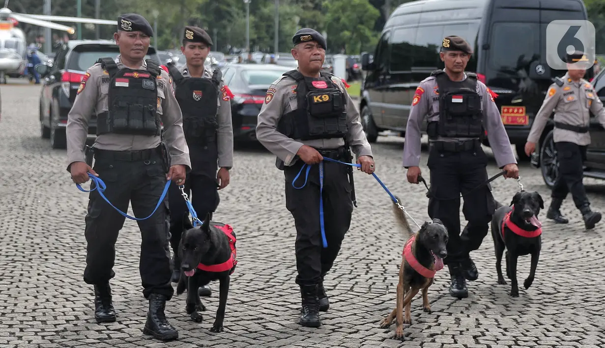 Panglima TNI dan Kapolri Pimpin Apel Operasi Lilin 2022 di Monas - Foto Liputan6.com
