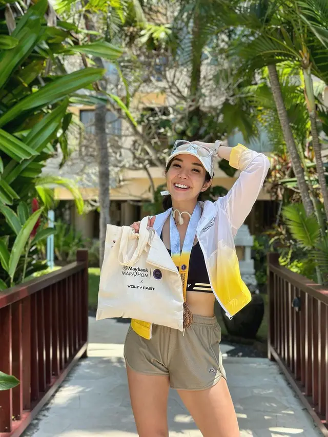 Gisella Anastasia Cerita Pengalaman Saat Lari Marathon: Belajar Dari Kegagalan - ShowBiz ...