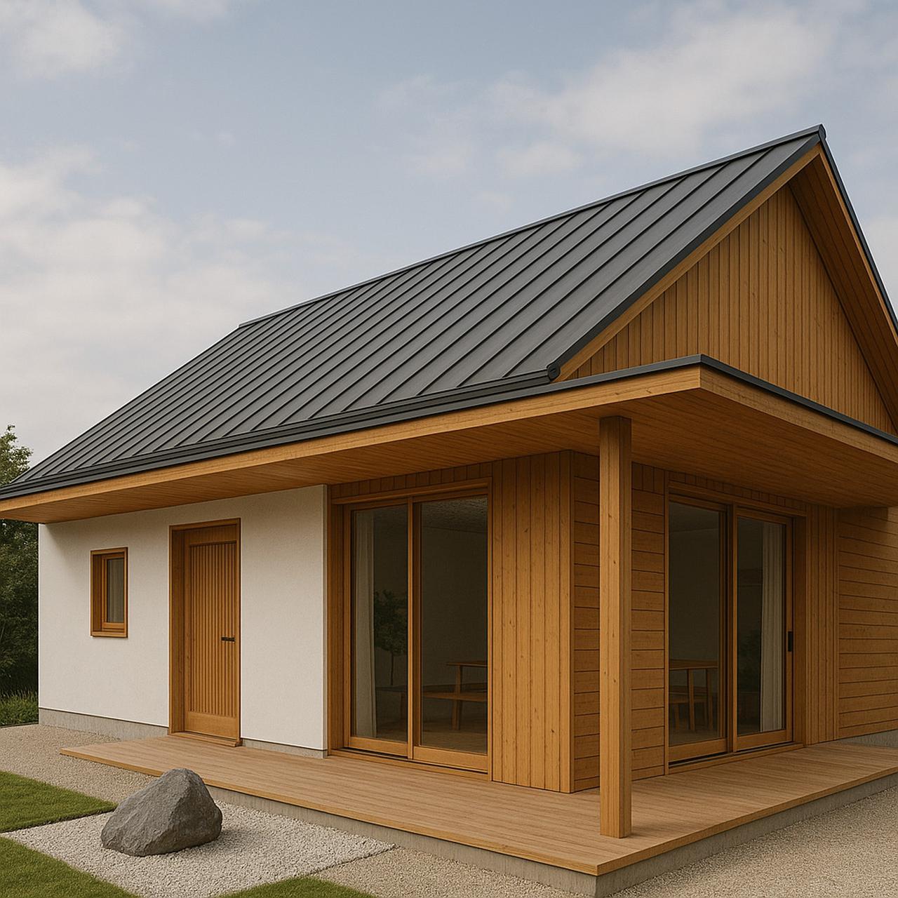 10 Model Rumah Atap Miring ke Belakang Terbaru 2025, Fungsional dan ...