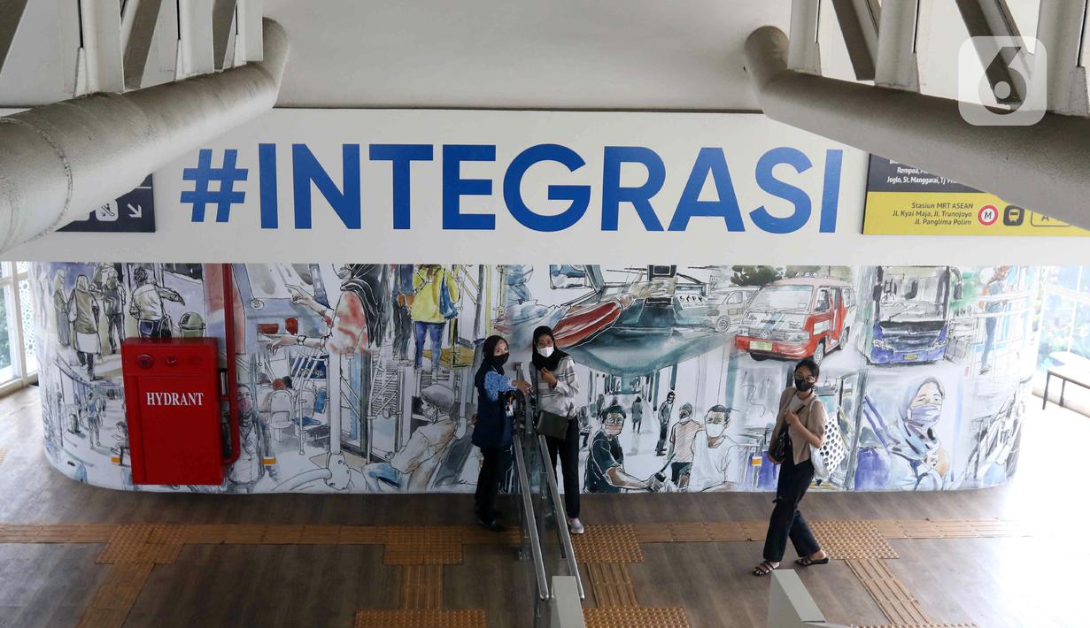 Penetapan Tarif Integrasi Layanan Transportasi di Jakarta - Foto ...
