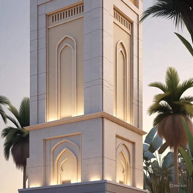 7 Model Tiang Teras Masjid Sederhana Tapi Mewah di 2025, Arsitekturnya ...