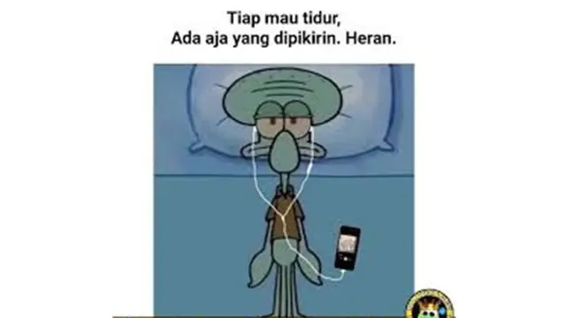 6 Meme Squidward Tentang Hidup Ini Bikin Merenung Sekaligus Kocak Hot