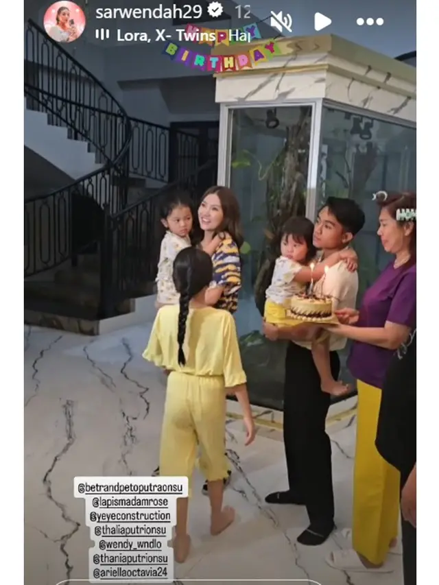 6 Potret Ultah Betrand Peto ke-20, Ruben Onsu dan Sarwendah Beri Kejutan Terpisah - Hot Liputan6.com