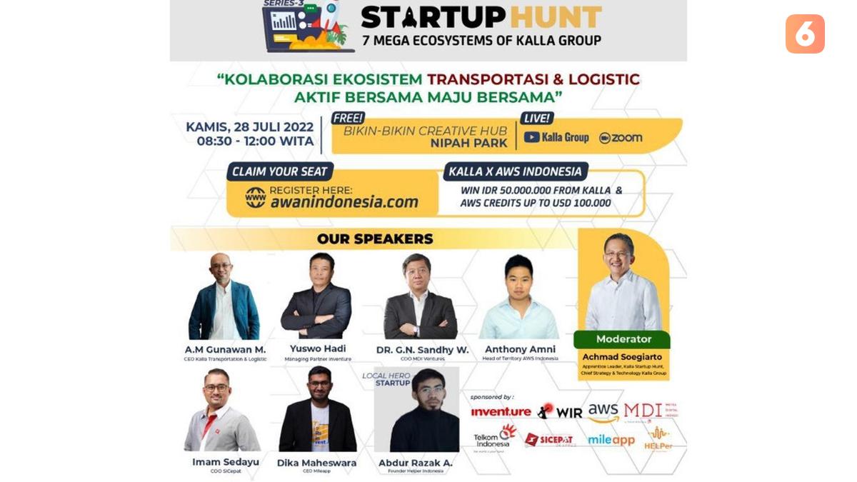Startup Hunt 7, Cara Keren Kalla Group Gali Potensi Bisnis Transportasi ...