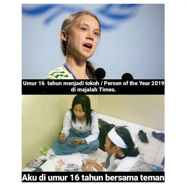7 Meme Beda Prestasi Anak Seumuran Ini Bikin Merenung - Hot Liputan6.com
