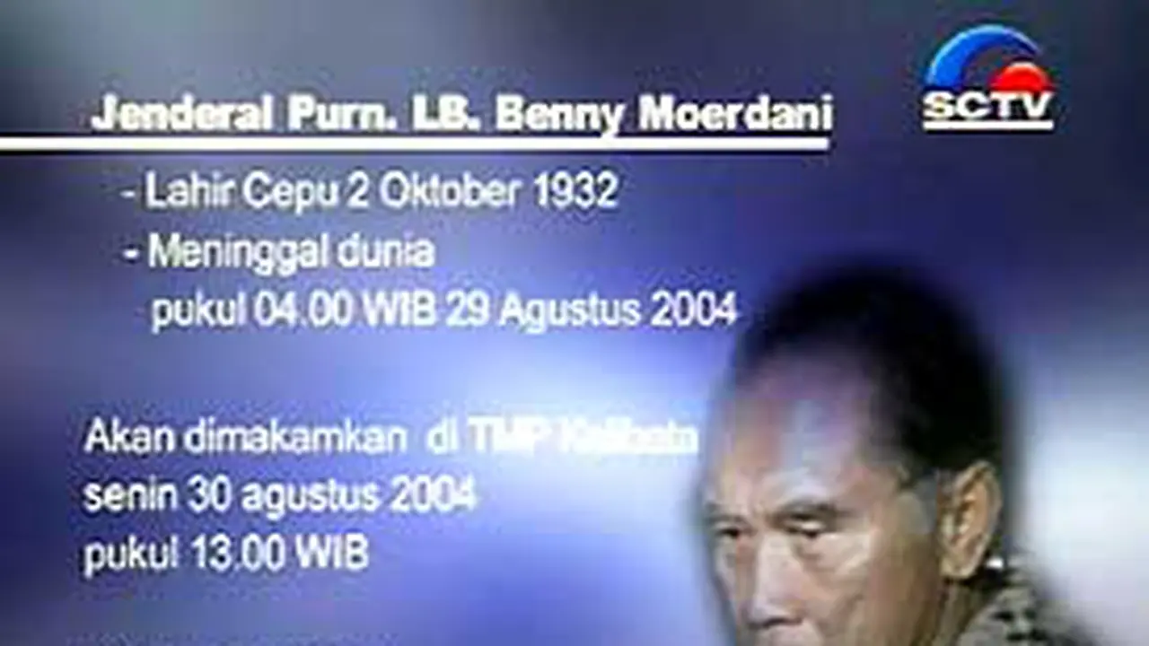 L.B. Moerdani Tutup Usia