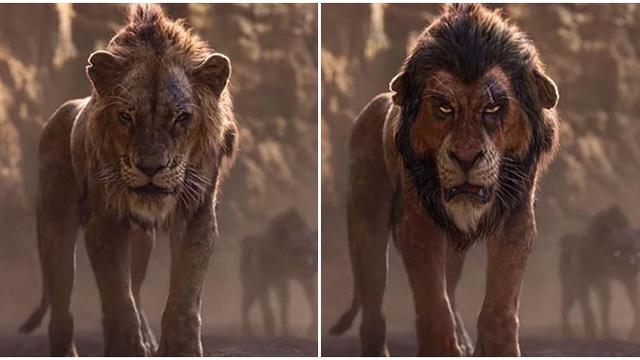 Begini Foto Gabungan Live-Action dan Animasi The Lion King yang Bikin ...