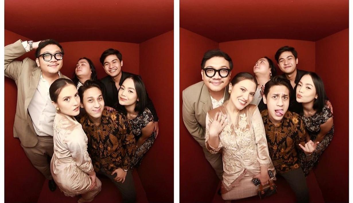 Potret Marsha Aruan di Pernikahan Aaliyah Massaid, Menawan Pakai Kebaya ...