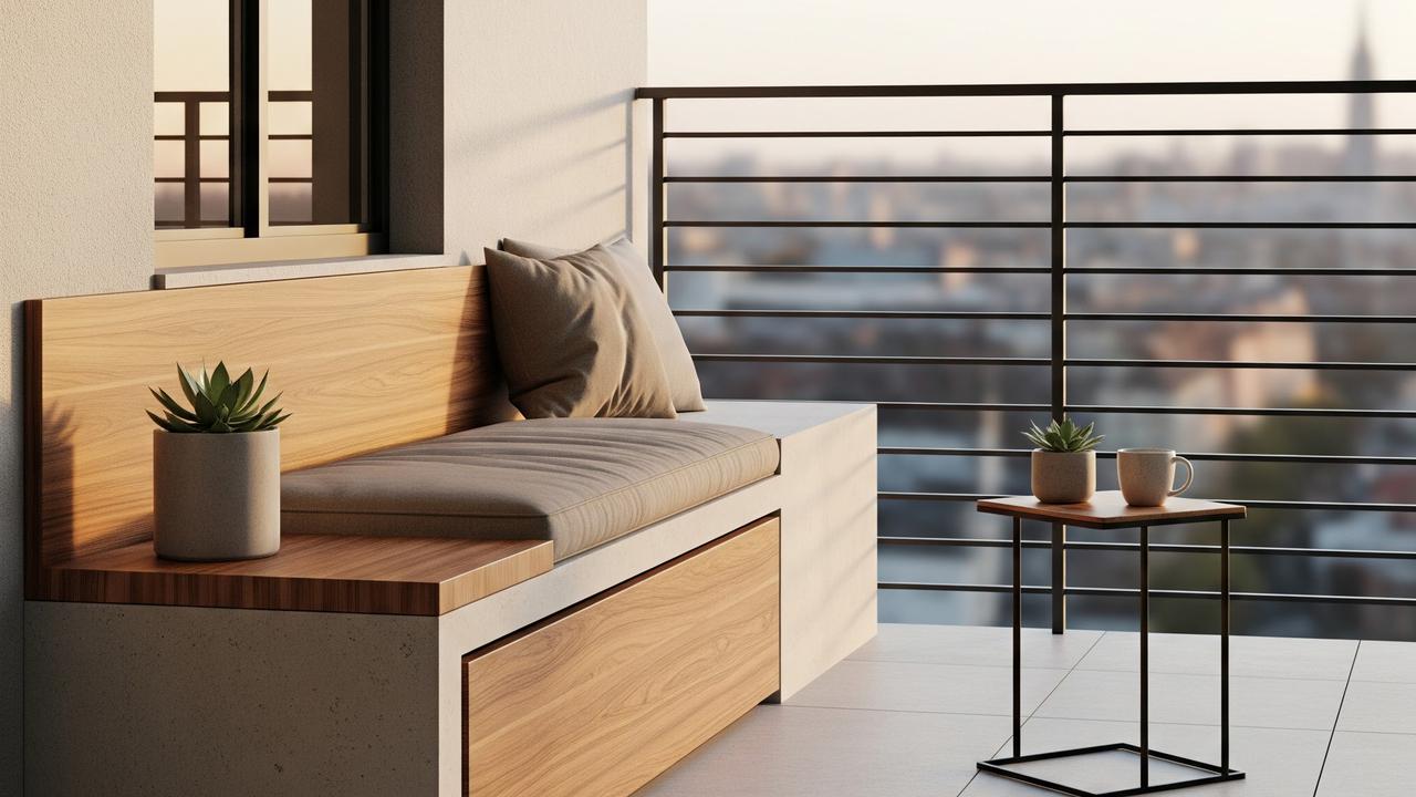 10 Teras Mini Modern untuk Santai di Hunian Perkotaan, Tetap Nyaman ...