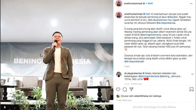 Crazy Rich Jambi dr. Oky Pratama Habiskan Ratusan Juta Rupiah untuk ...