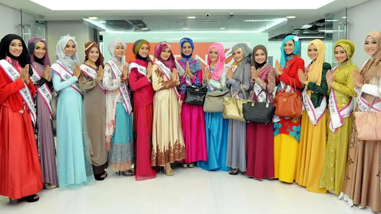 Ini 10 Besar Putri Muslimah 2015 - ShowBiz Liputan6.com