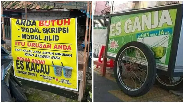 6 Singkatan Nama Es Nyeleneh Ini Bikin Pembeli Tepuk Jidat - Hot ...