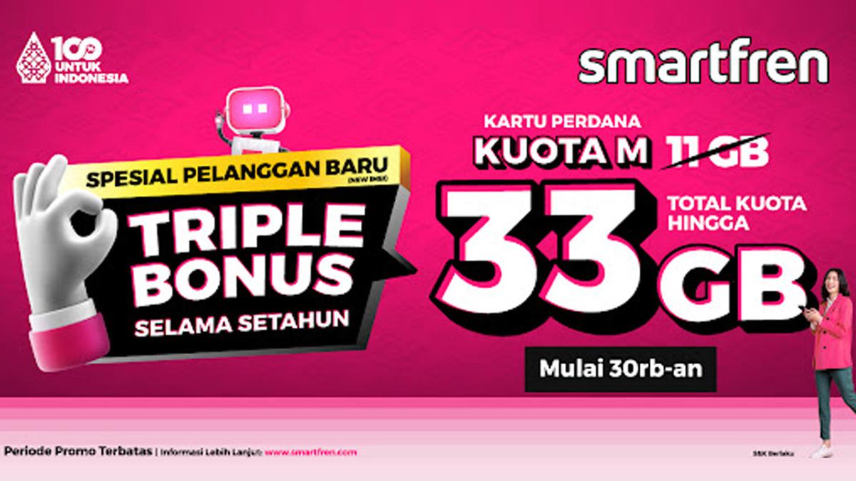 Internetan Sepuasnya dengan Total Kuota hingga 33 GB, Mulai Dari Rp30 Ribuan! - Tekno Liputan6.com