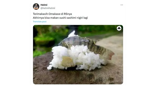 6 Potret Omakase Versi Netizen Ini Kocak, Enggak Perlu Datangkan Chef - Hot Liputan6.com
