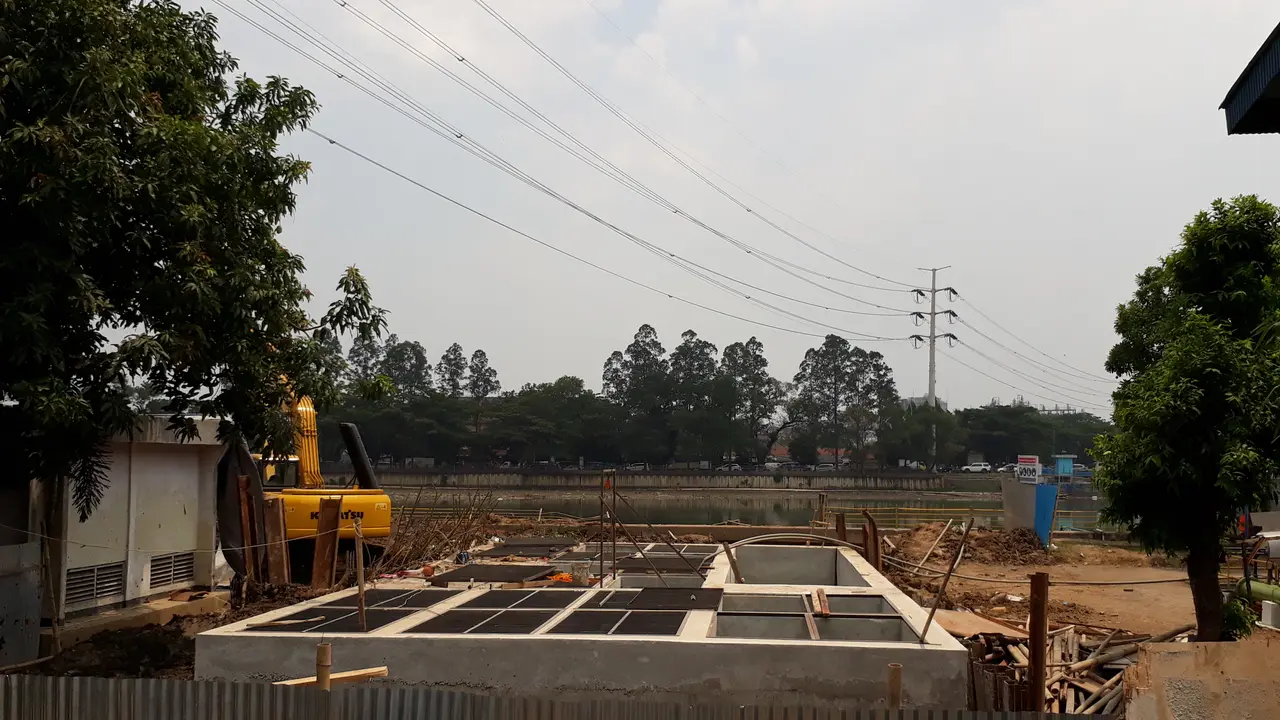 PDAM TB Kota Tangerang Bangun Penampungan Air Berkapasitas 1.500 Liter Perdetik - News Liputan6.com