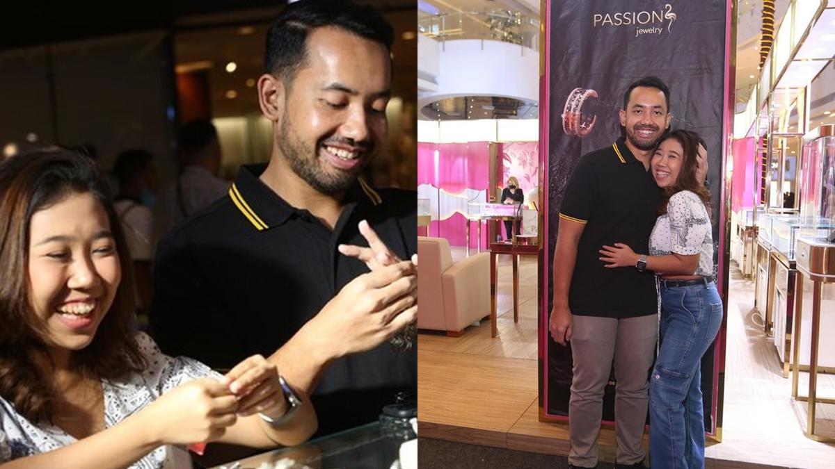 7 Momen Kiky Saputri Cari Cincin Bareng Kekasih, Gelar Lamaran saat Ultah - Hot Liputan6.com