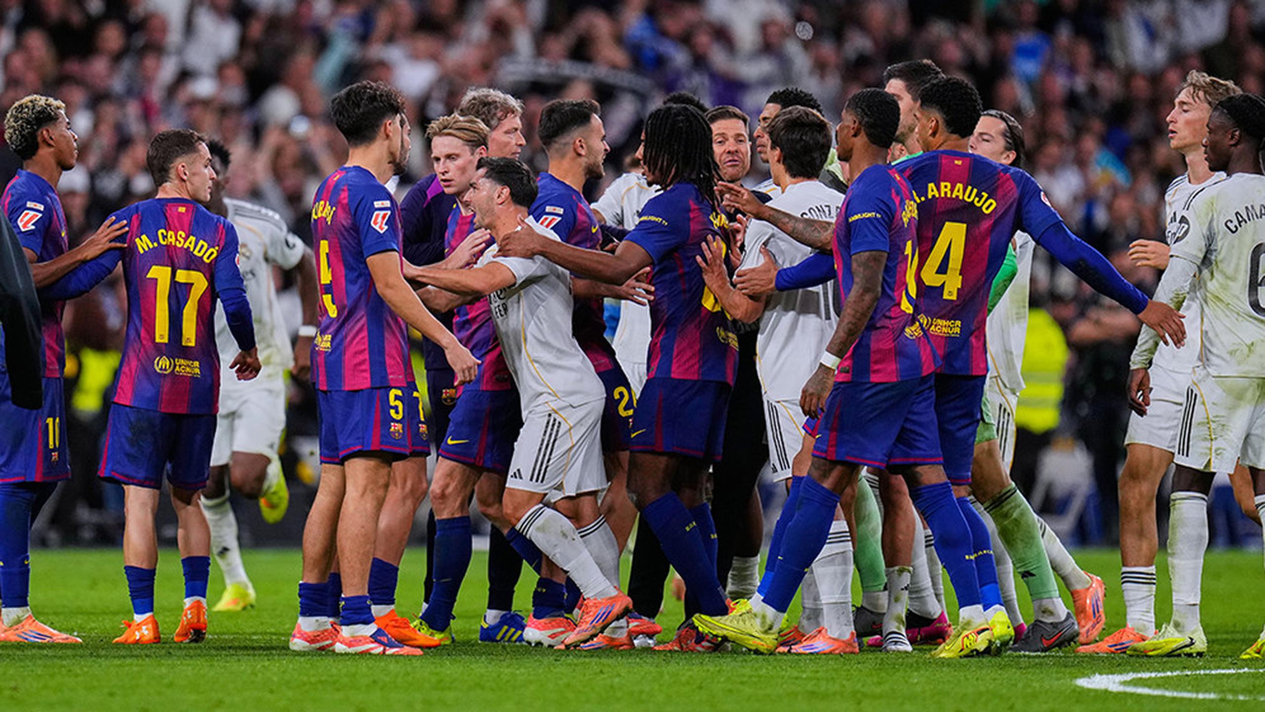Daftar Lengkap Pemain yang Kena Kartu di Laga El Clasico: 2 Kartu Merah ...