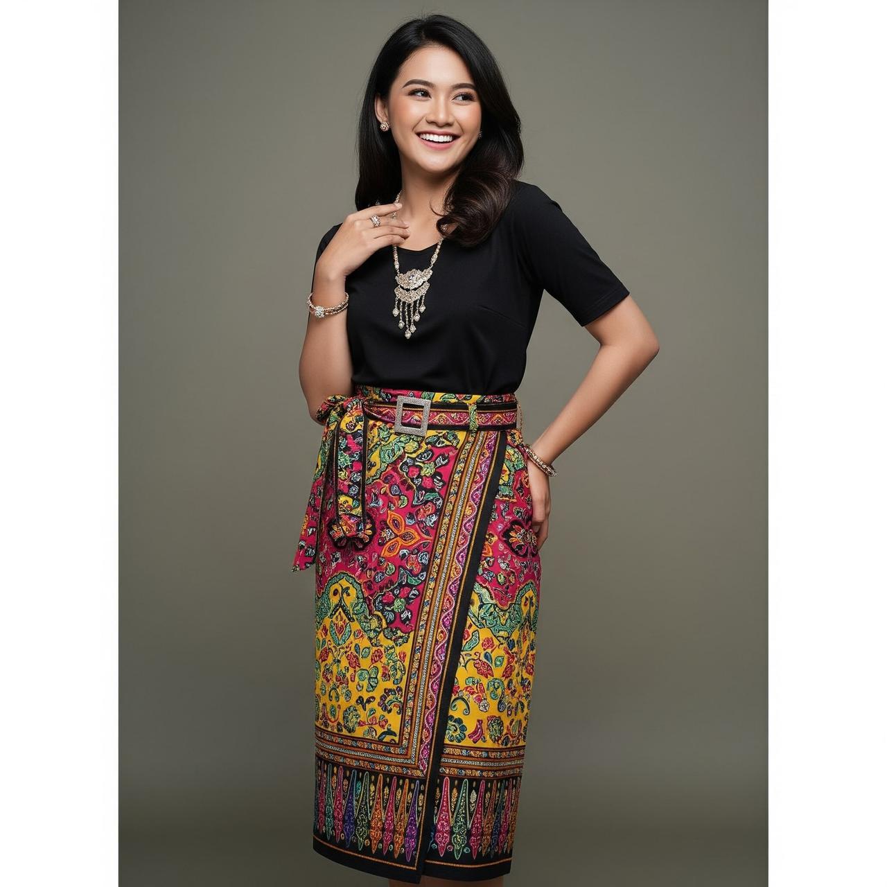 13 Model Rok Span Terbaru 2025, Tampil Menawan & Langsing dengan Siluet ...