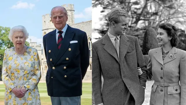 6 Potret Kenangan Pangeran Philip dan Ratu Elizabeth II Saat Muda ...