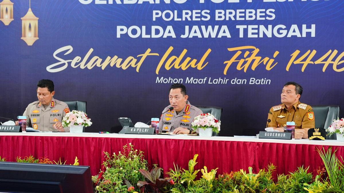 Kapolri Turun ke Posko Terpadu, Pastikan Kesiapan Personel Operasi Ketupat 2025 - News Liputan6.com