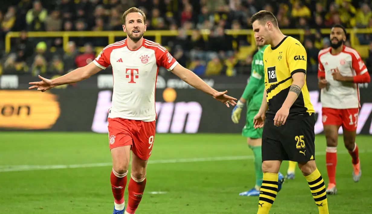 Foto: 4 Pesepak Bola yang Telah Mencetak Hattrick di Bundesliga 2023/2024, Termasuk Harry Kane ...