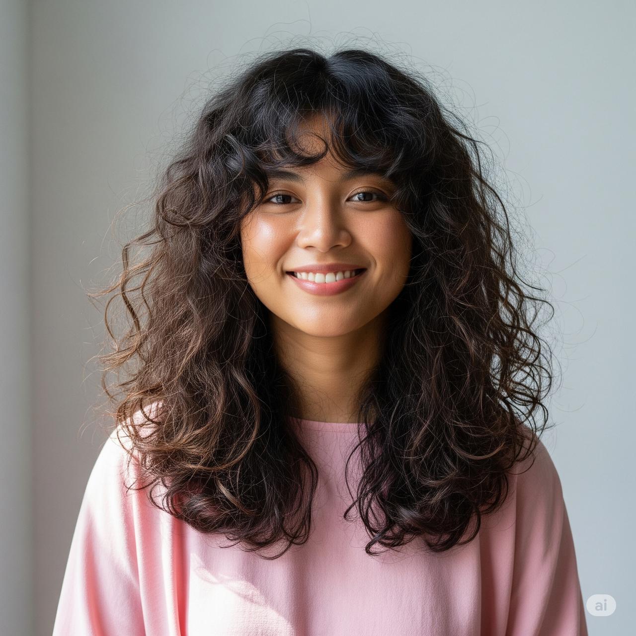 9 Model Rambut Keriting Mengembang untuk Wanita Kekinian 2025 ...