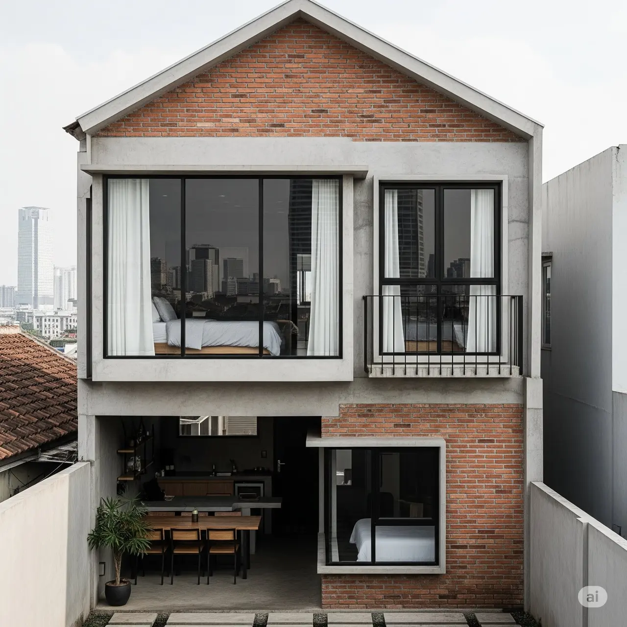 8 Desain Rumah Sederhana Jakarta untuk Lahan Minimalis, Solusi Cerdas ...