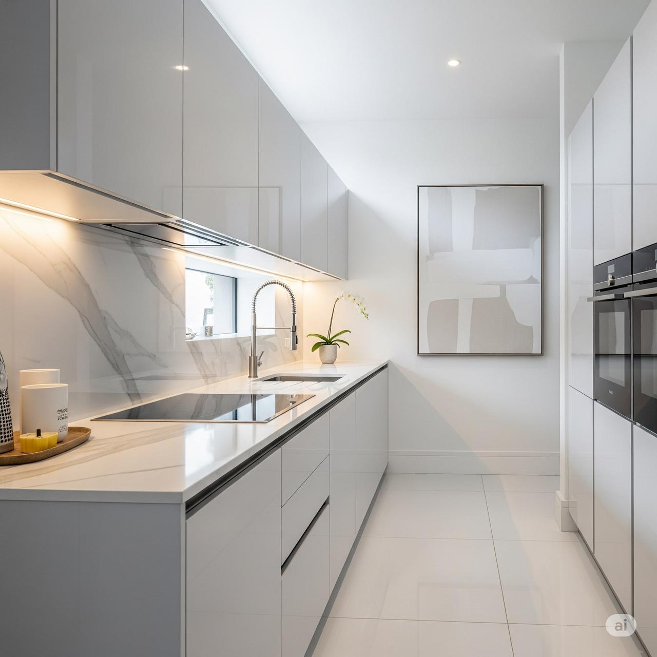 15 Model Dapur Minimalis di Lahan Sempit, Desain Fungsional dan Estetik ...
