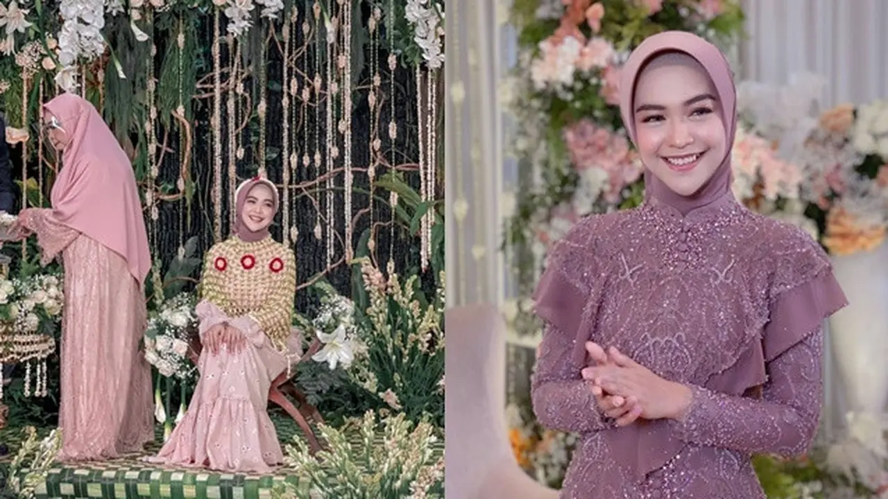 Ria Ricis Tampil Menawan dengan Kebaya Brokat di Acara Sungkeman dan ...
