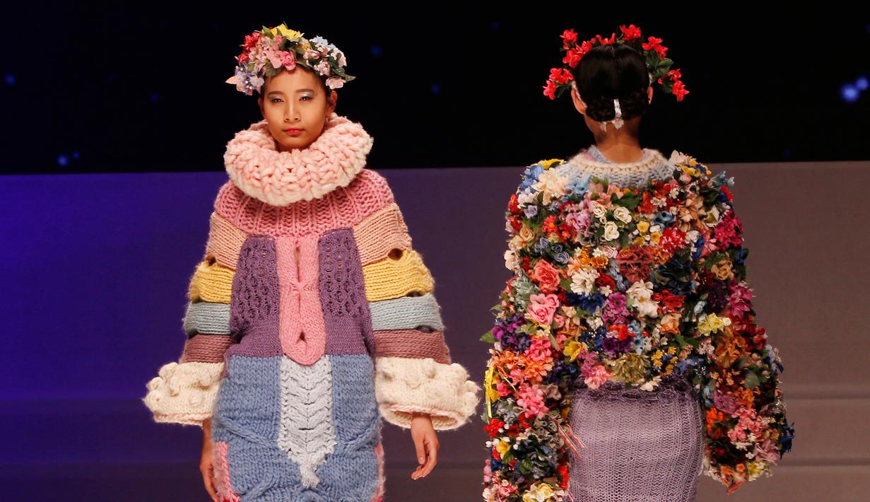 Busana Unik dan Nyentrik Kreasi Hempel Award Cina - Foto Liputan6.com