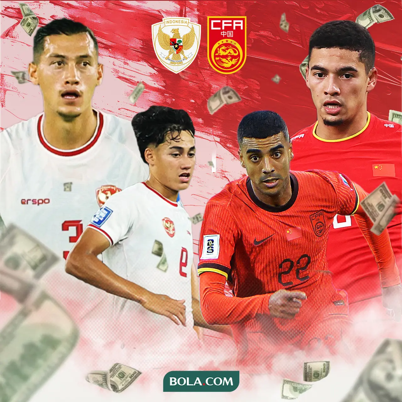 Nonton Live Streaming China Vs Timnas Indonesia di Kualifikasi Piala ...